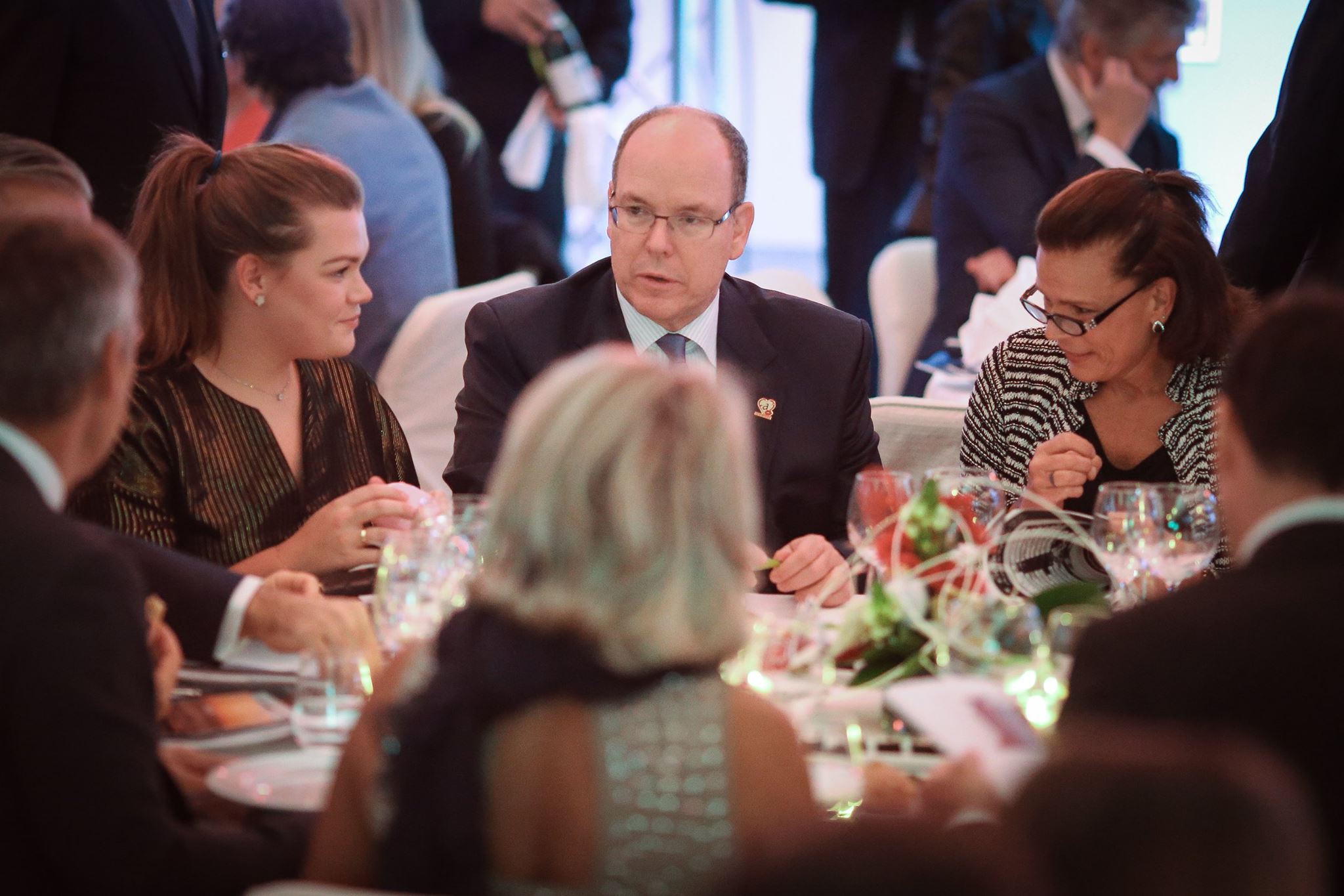 PRINCESS STEPHANIE OF MONACO - FIGHT AIDS GALA - Liné Ringtved ...